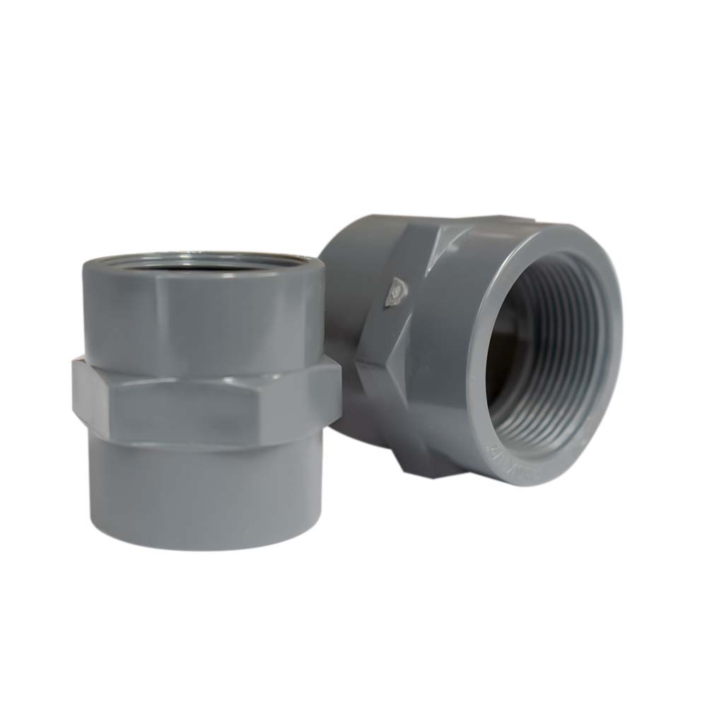 Adaptador PVC hembra + presión espiga campana - Tienda Plásticos Rival